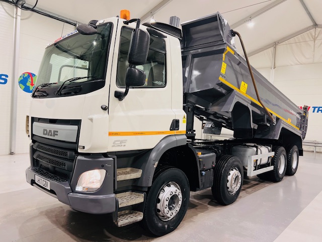 DAF CF 440 Day Cab Steel Tipper | Law Trucks - Law Exports