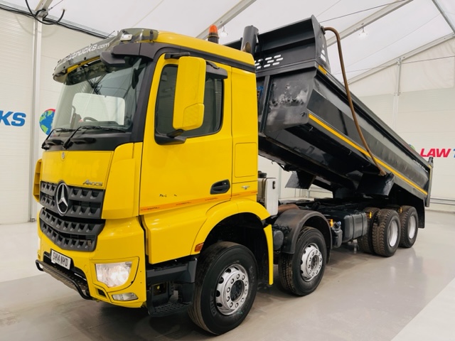 Mercedes Arocs 3240 8x4 Day Cab Steel Tipper | Law Trucks