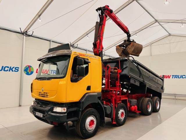 Renault Kerax 370 Steel Tipper Grab Manual | Law Trucks