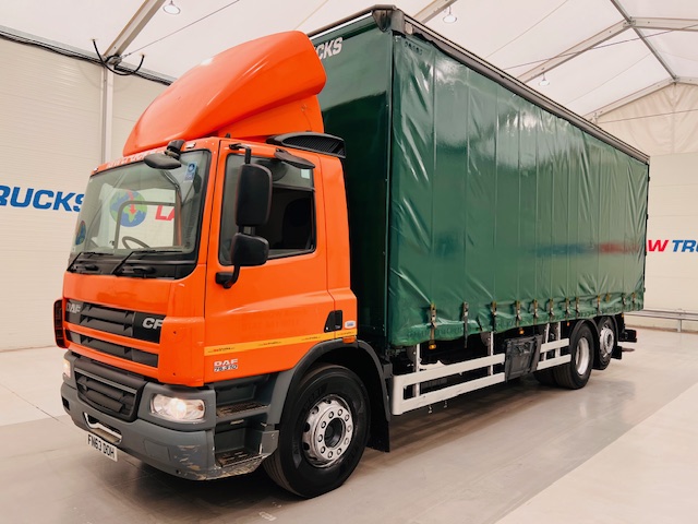 DAF CF75 310 6x2 Rear Lift Day Cab Curtainsider | Law Trucks