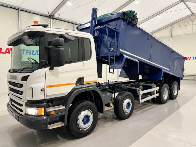 Scania P370 8x4 Day Cab Tipper | Law Trucks