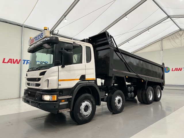 Scania P360 8x4 Rest Cab Steel Tipper | Law Trucks