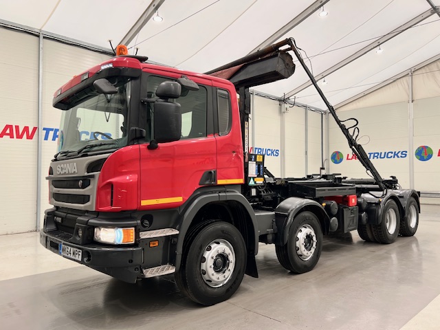 Scania P410 8x4 Day Cab Hookloader Manual | Law Trucks