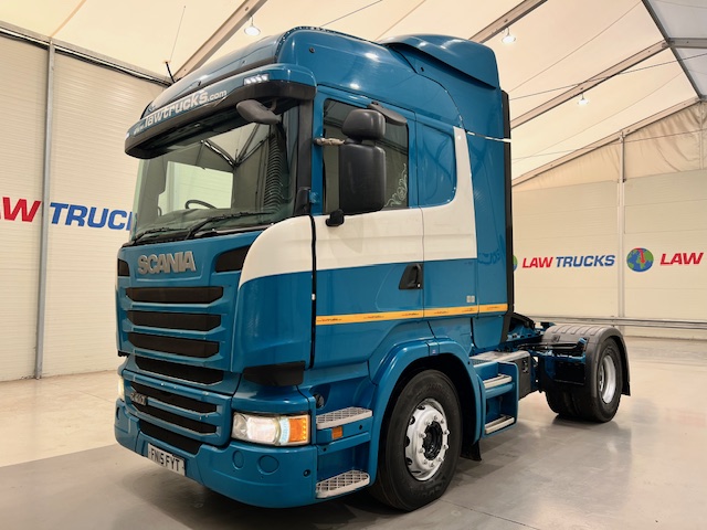 Scania R410 4x2 Sleeper Cab Tractor Unit | Law Trucks