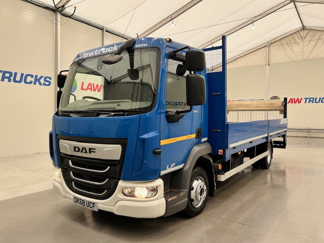 DAF LF 180 Day Cab Dropside with Tail Lift | Law Trucks