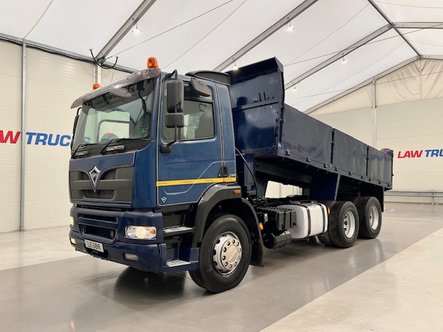 Foden Alpha 345 6x4 Day Cab Dropside Tipper | Law Trucks