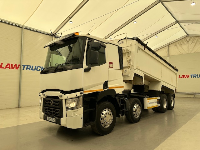 Renault C430 8x4 Sleeper Cab Tipper | Law Trucks