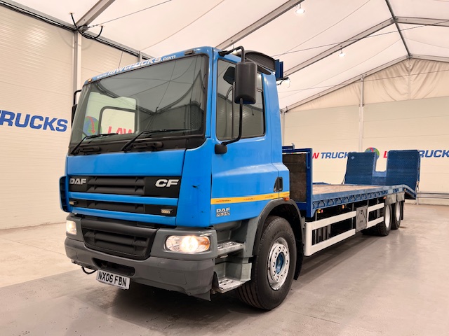 DAF CF75 310 6x2 10 Tyre Rear Lift Beavertail | Law Trucks