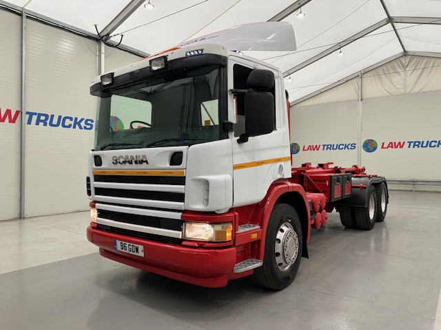 Scania P94 300 6x4 10 Tyre Hookloader | Law Trucks