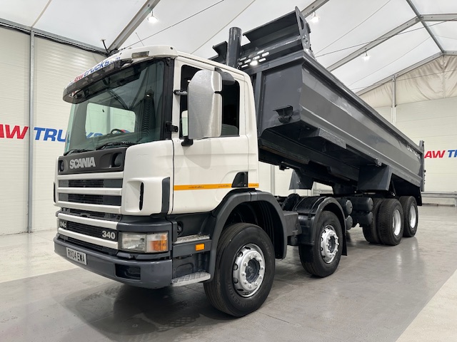 Scania 114 340 8x4 Day Cab Steel Tipper Manual | Law Trucks