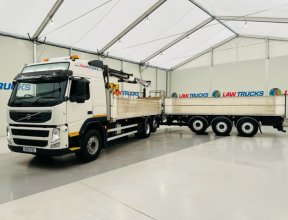 Used Volvo FM 450 Dropside Brick Grab Drawbar